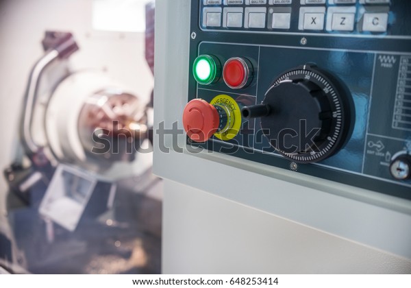 Numeric Keypad Cnc Machine Control Panel Stock Photo 648253414 ...