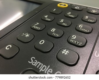 Numeric Keypad On Copier Stock Photo 779892652 | Shutterstock