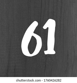 38 House Number 61 Sign On Wall Images, Stock Photos & Vectors ...