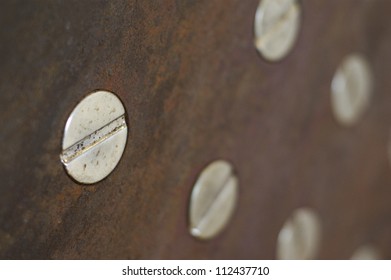 Nut On Rust Texture Stock Photo 112437710 | Shutterstock