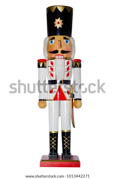 Nutcracker On White Background Stock Photo (Edit Now) 1013442271
