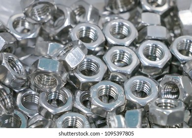 Big Silver Nuts Works Stock Photo (Edit Now) 1807520599