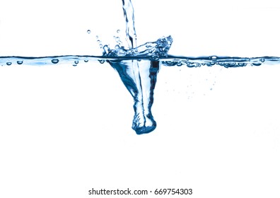 Object Falling Into Water Splash There Stock Photo 669754303 | Shutterstock