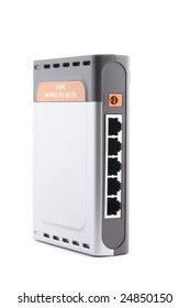 Object On White Ethernet Switch Close Stock Photo 24850150 | Shutterstock