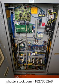 Observation Elevator Electricity Elevator Engine Room Stock Photo ...