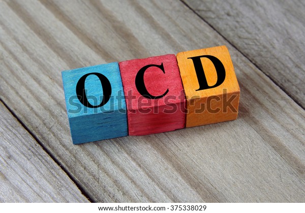 Ocd Obsessive Compulsive Disorder Text On Stock Photo (Edit Now) 375338029