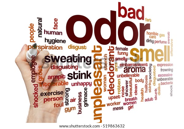Odor Word Cloud Stock Photo 519863632 | Shutterstock
