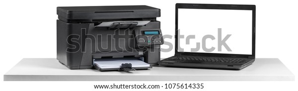 Office Desktop Printer Stock Photo 1075614335 | Shutterstock