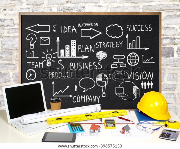 Office Table Objects Stock Photo 398575150 | Shutterstock