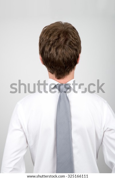 Office Worker Back Front Facelessclothes Worn Stock Photo 325166111 ...