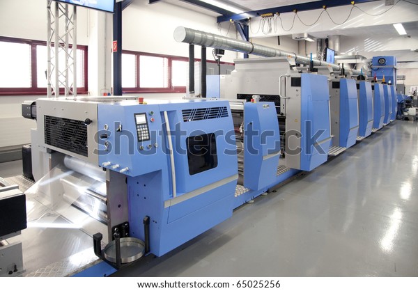 Offset-Druckmaschine für Etiketten