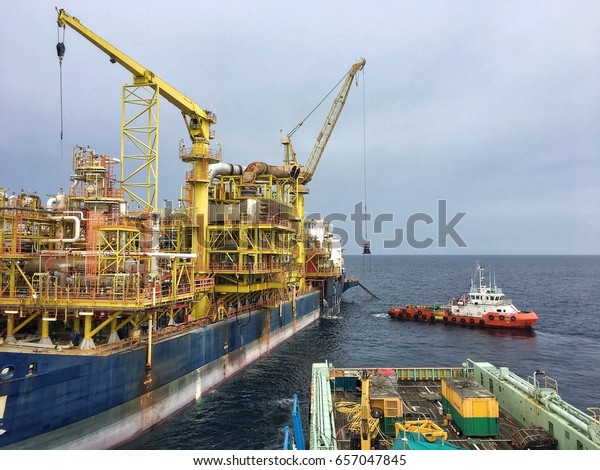 Offshore Floating Production Storage Offloading Fpso Foto stock ...