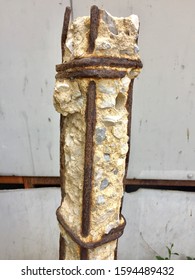 Old Bare Concrete Posts Work Stock Photo 1594489432 | Shutterstock