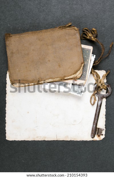 Old Book Rusty Key Empty Photograph Stock Photo 210154393 | Shutterstock
