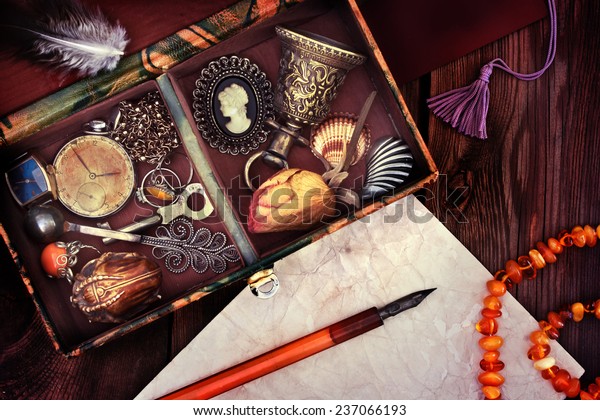 Old Box Old Things Memory Stored Stock Photo 237066193 | Shutterstock