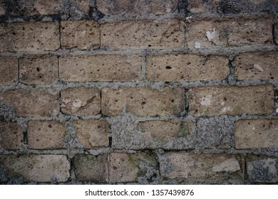 Old Brick Wall Missing Bricks Ruins Stock Photo 1357439876 | Shutterstock