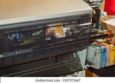 Old Broken Printer Workshop Concept Cleaning Stock Photo 1557571667 ...
