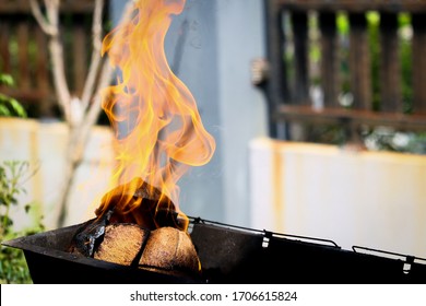 1,150 Fire coconut shell Images, Stock Photos & Vectors | Shutterstock
