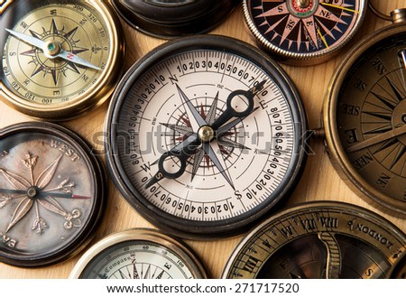 Old Compass Stock Photo (Edit Now) 271717520 - Shutterstock