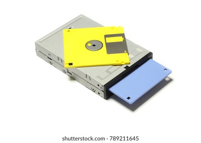 Floppy Disk Magnetic Computer On White Stock Photo (Edit Now) 439363831