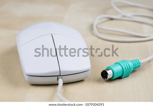 Old Computer Mouse Running On Principle Stock Photo 1079204291 ...