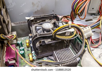 Old Computer System Unit Spiderweb Dust Stock Photo 1188813520 ...