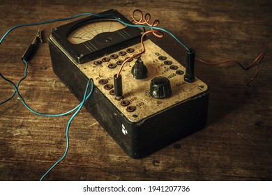 Old Device Checking Electricity Current Stock Photo 1941207736 ...