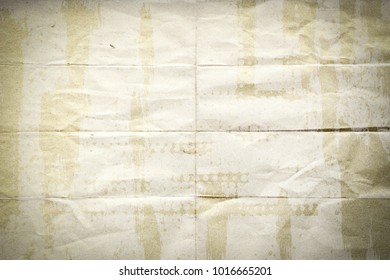 Dirty Old Crumpled Empty Paper Texture Stock Photo 1016082313 ...