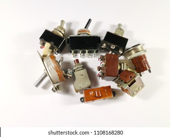 Old Electric Toggle Switch Stock Photo (Edit Now) 1108168280