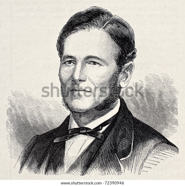 Old Engraved Portrait Manuel Taboada Argentinian Stock Photo 72390946 ...