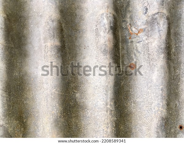 Old Galvanized Iron Texture Pattern Background Stock Photo 2208589341 ...