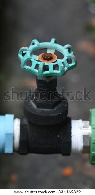 Old Gate Valve Stock Photo 334465829 | Shutterstock