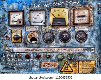 Old Generator Control Panel Stock Photo 1150453532 | Shutterstock