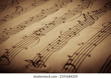 Old Handwritten Notes Side View Close Stock Photo 2191684259 | Shutterstock