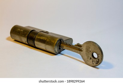 Old Key Inserted Lock Stock Photo 1898299264 | Shutterstock
