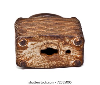 Old Lock Key Hole View Isolated Stock Photo 72335005 | Shutterstock