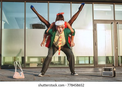 Old Man Dances Quick Dance Paired Stock Photo 778458652 | Shutterstock