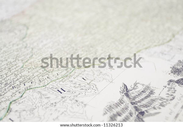 Old Map Old Manuscript Stock Photo 11326213 | Shutterstock