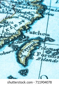 Old Map Taiwan Stock Photo 711904078 | Shutterstock