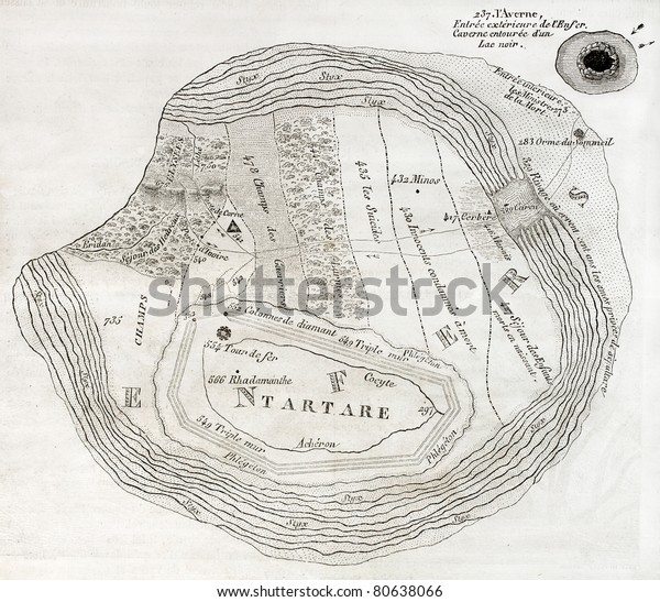 Map Of The Underworld Greek Mythology