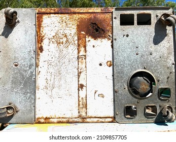 Old Metallic Texture Rust Shells Background Stock Photo 2109857705 ...