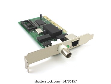 Computer Network Card Connecting Local Network Stock Photo (Edit Now ...