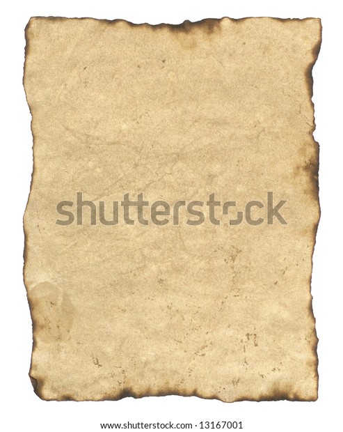 Old Parchment Paper Burned Edges Includes Stock Photo (Edit Now) 13167001 Old Parchment Paper Burned Edges Includes Stock Photo (Edit Now) 13167001
