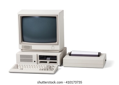 Old Personal Computer System Unit Floppy Stock Photo 410173735 ...