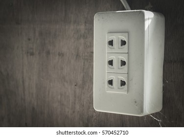 Old Plug Socket Outlet On Old Stock Photo 570452710 | Shutterstock