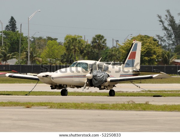 Old Propeller Airplane Broken Engine Stock Photo (Edit Now) 52250833