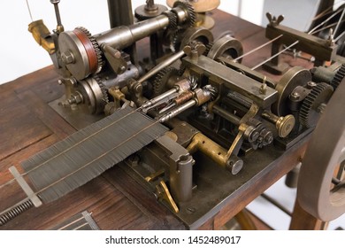Old Reed Binding Machine Weaving Stock Photo 1452489017 | Shutterstock