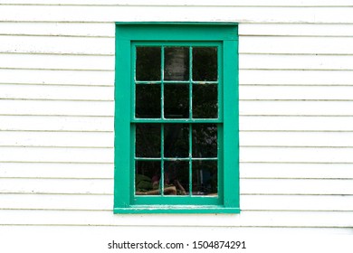 Old Rustic Green Window Frame On Stock Photo 1504874291 | Shutterstock
