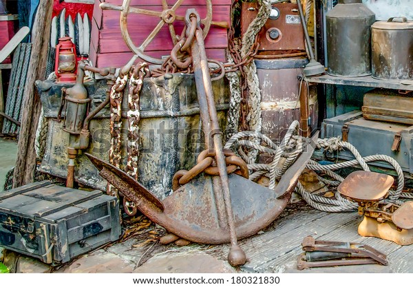 Old Rusty Anchor Stock Photo 180321830 | Shutterstock
