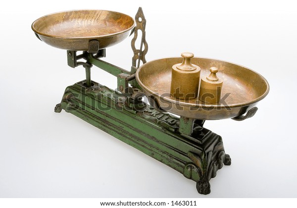 Old Scale Weights Stock Photo 1463011 | Shutterstock